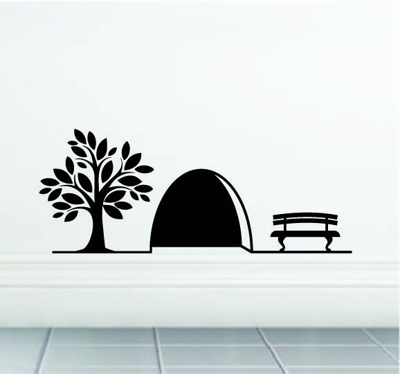Diy Mouse House SVG Wall Decoration Mouse Home With Tree - Etsy UK
