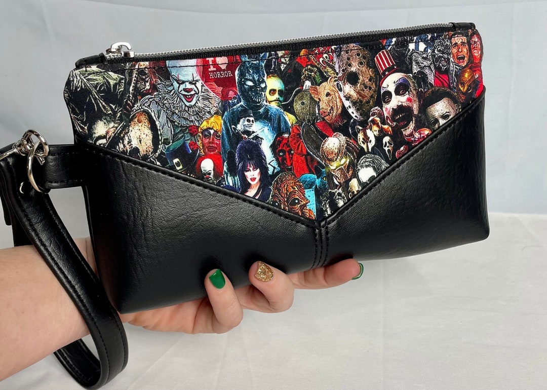 Handbags Womens, Handmade Pouch, Horror Movie Purse, Horror Movies ...