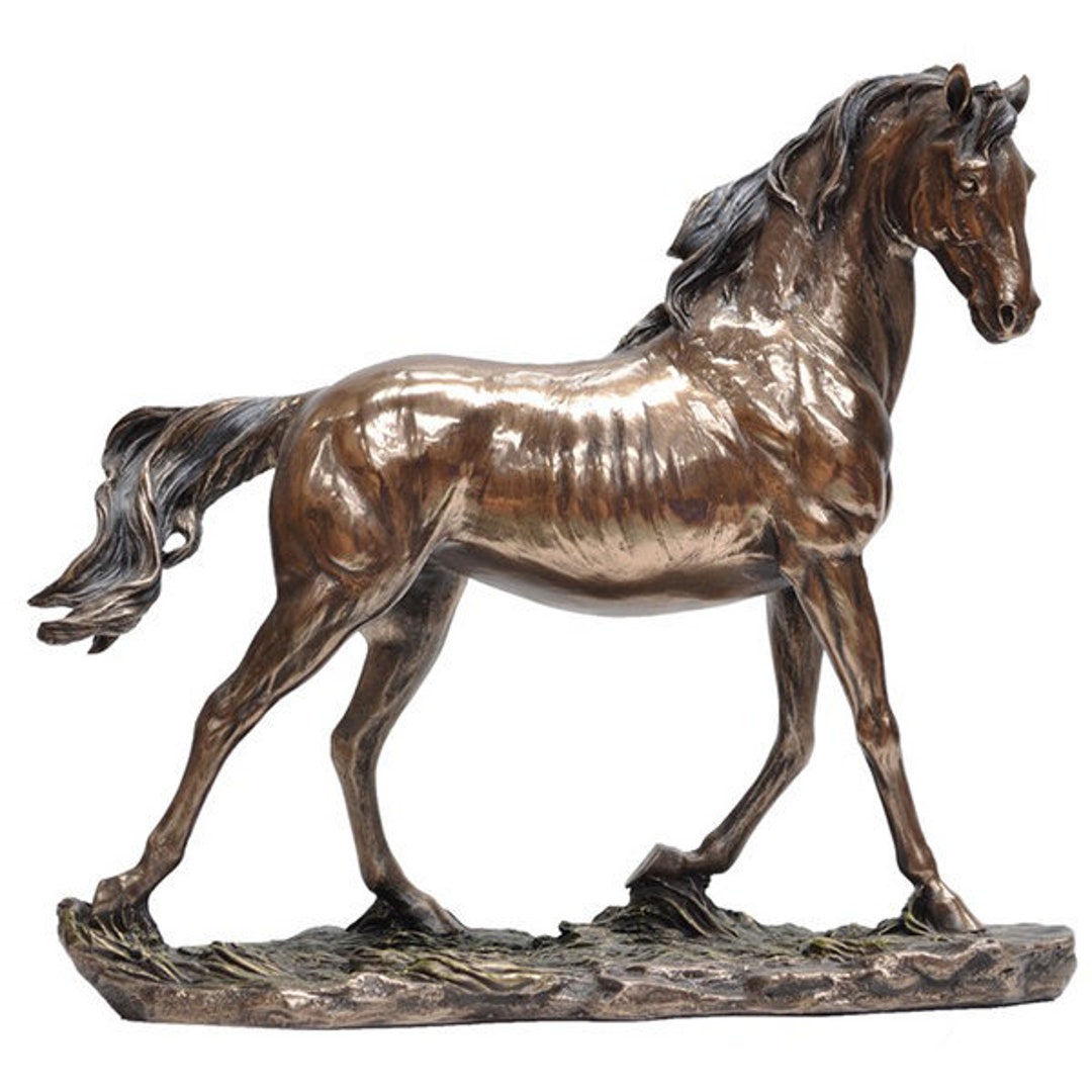 Galloping Horse Veronese Bronze Statue - Etsy