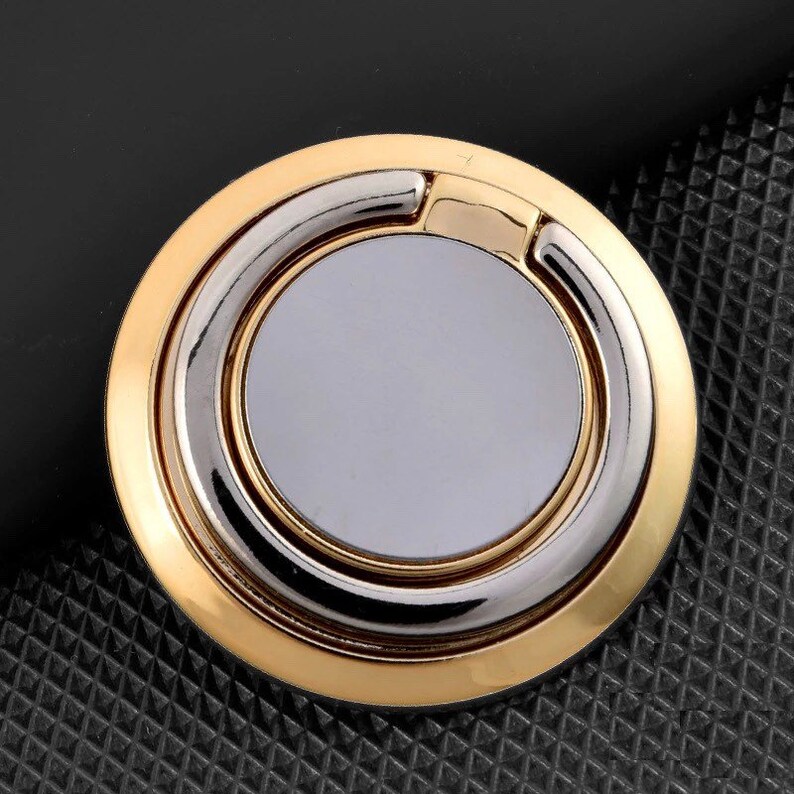 Metal Round Cellphone Ring Holder Stent Kickstand 360 Rotating - Etsy