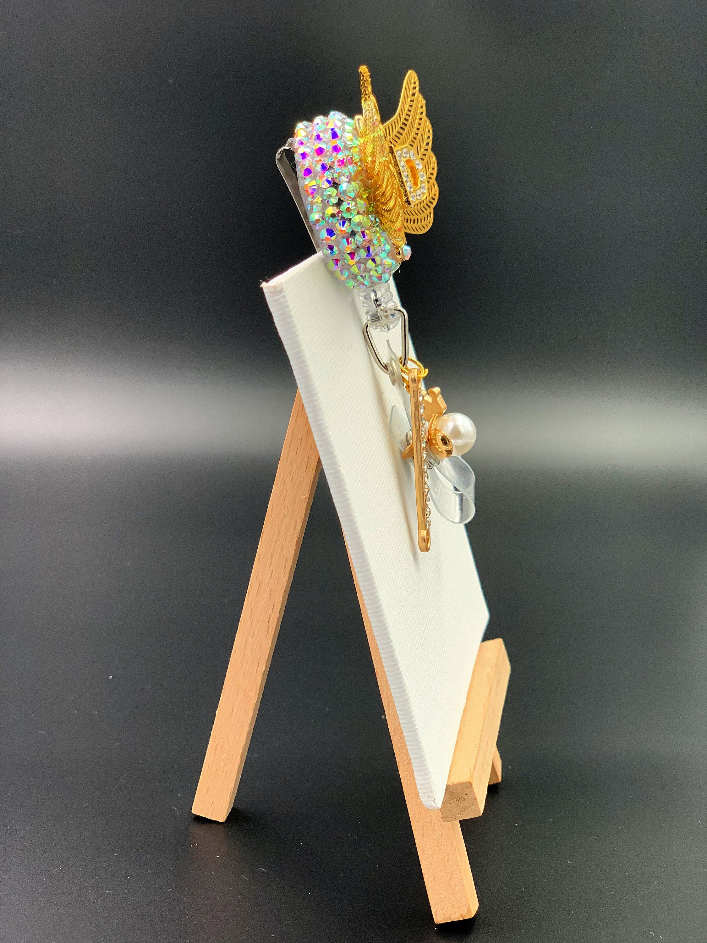 Angel Wings Badge MD Badge Holder Injection Charm | Etsy