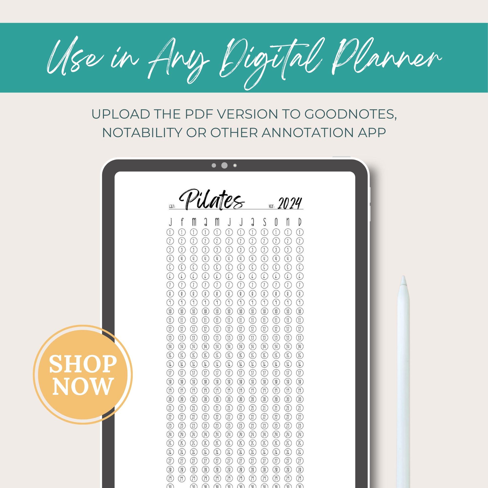Yearly Habit Tracker - PRINTABLE Journal Page, Digital Planner, Annual ...