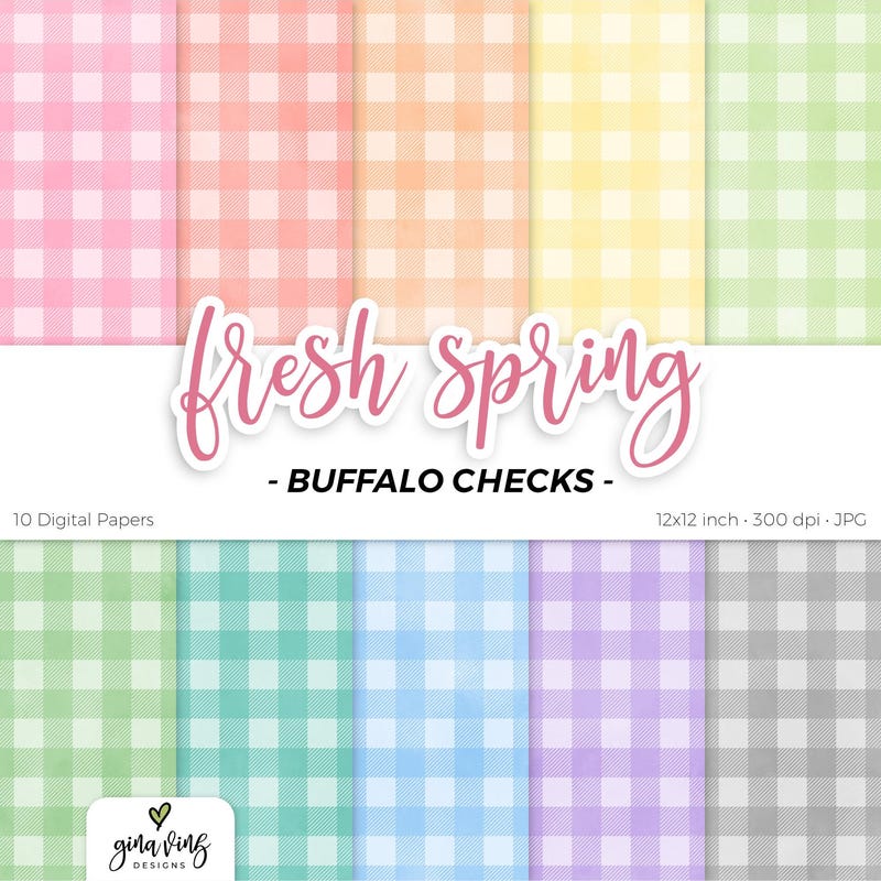 Buffalo Check Stencil - Etsy