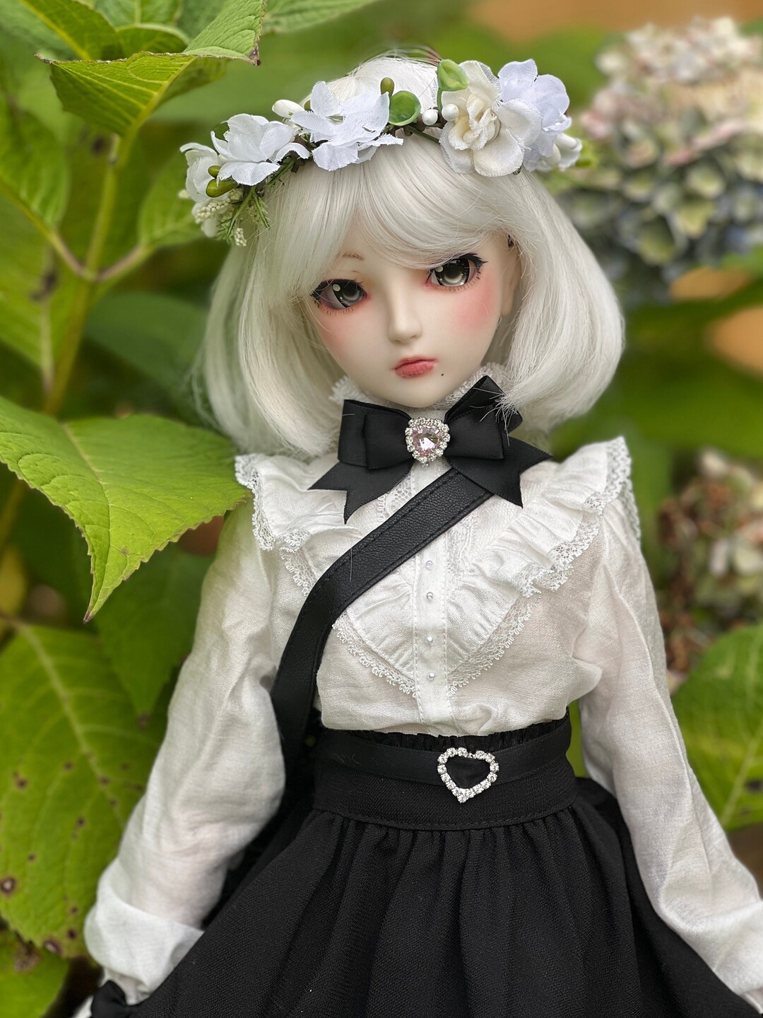 Doll Flower Crown Soft White - Etsy