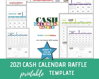 Raffle Calendar | Etsy