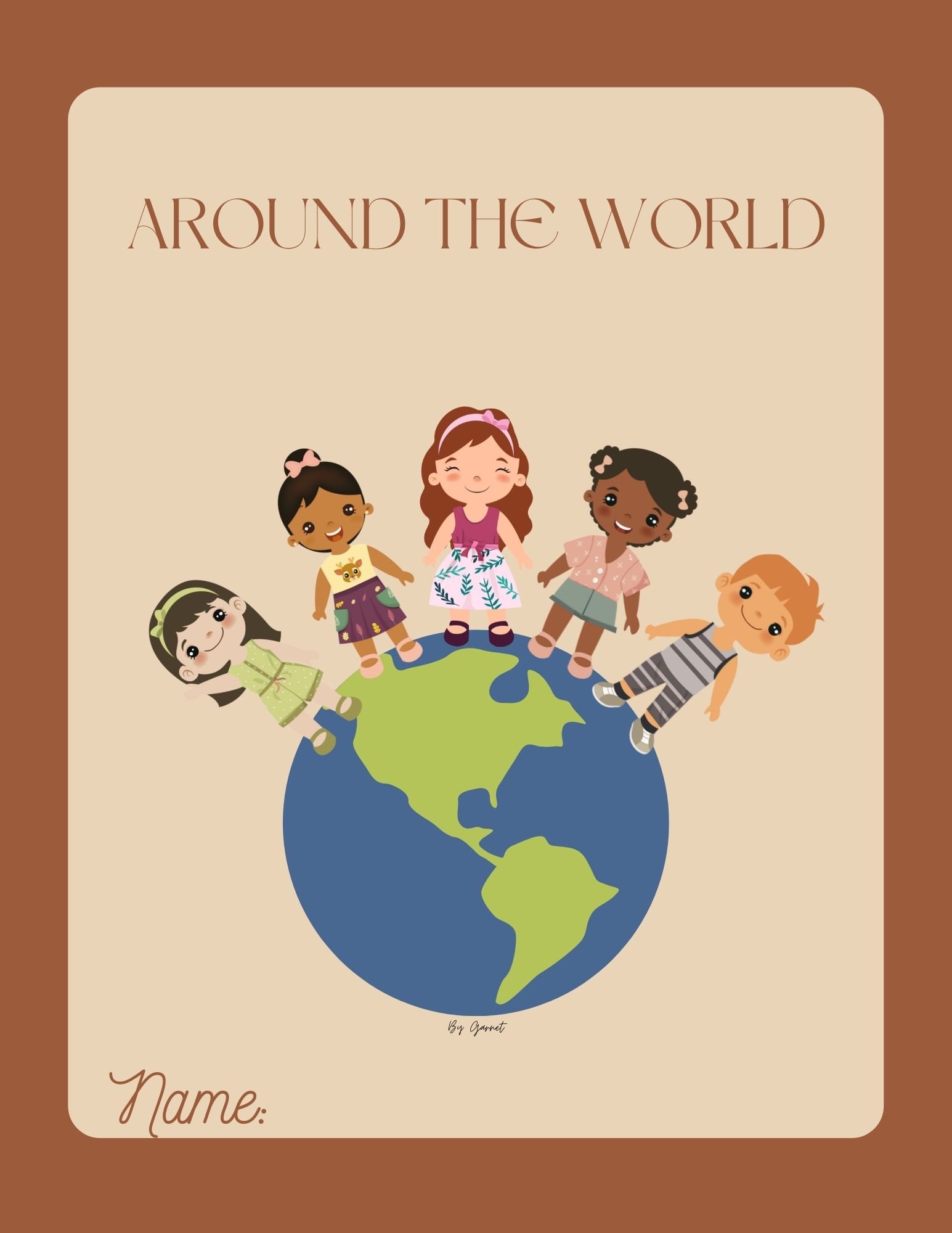 Around the World Covers -PDF ONLY - Etsy