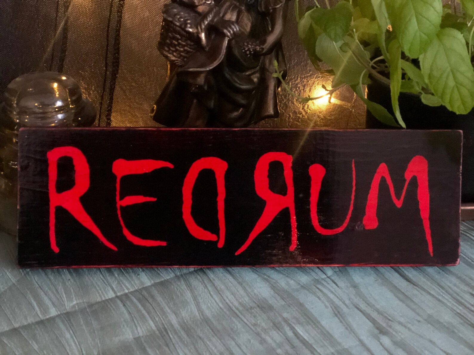 Redrum Sign Redrum the Shining Horror Halloween | Etsy