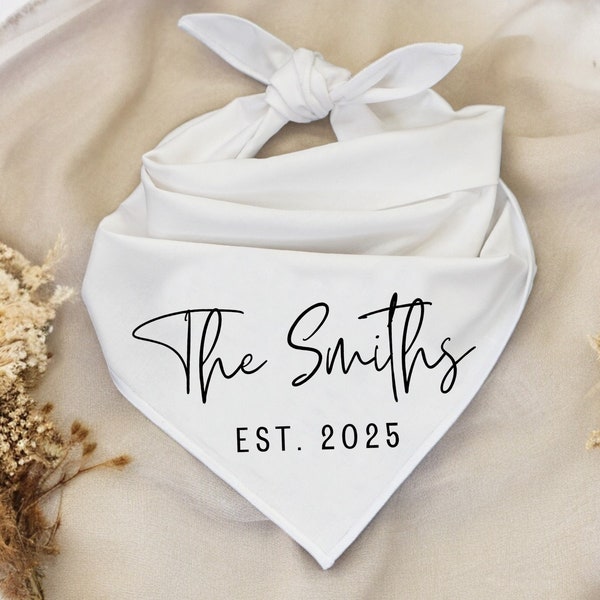 Dog Wedding Bandana - Etsy