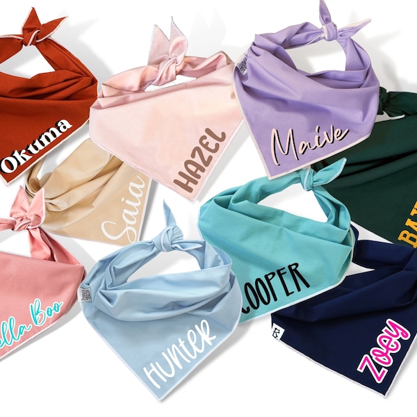 Monogrammed Bandana - Etsy