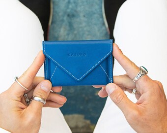 Indigo Card Holder - Etsy