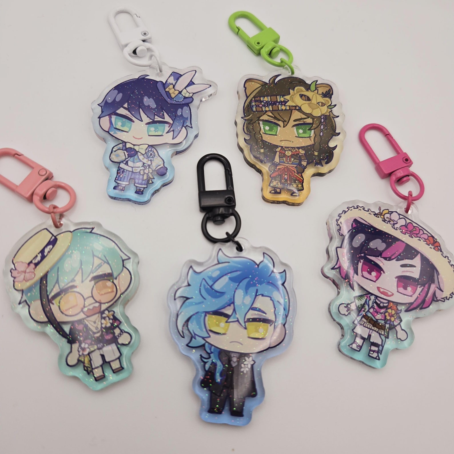 Twisted Wonderland Event Keychains - Etsy