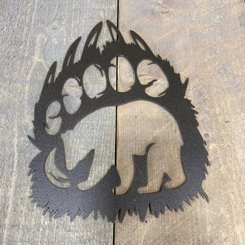 Bear Claw Sign - Etsy