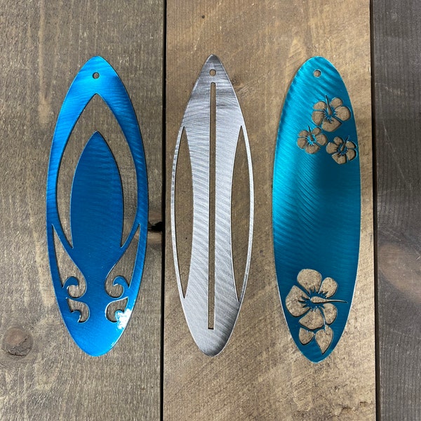 Metal Surfboard Decor - Etsy