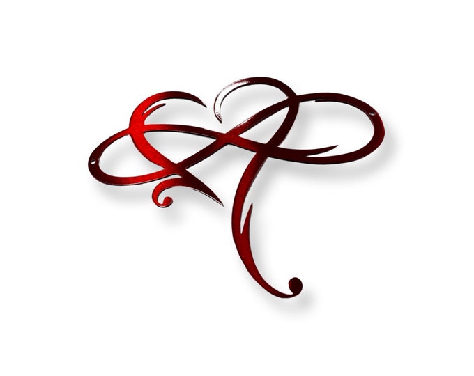 Infinity Heart Sign Infinity Symbol Wall Art Love Infinity - Etsy