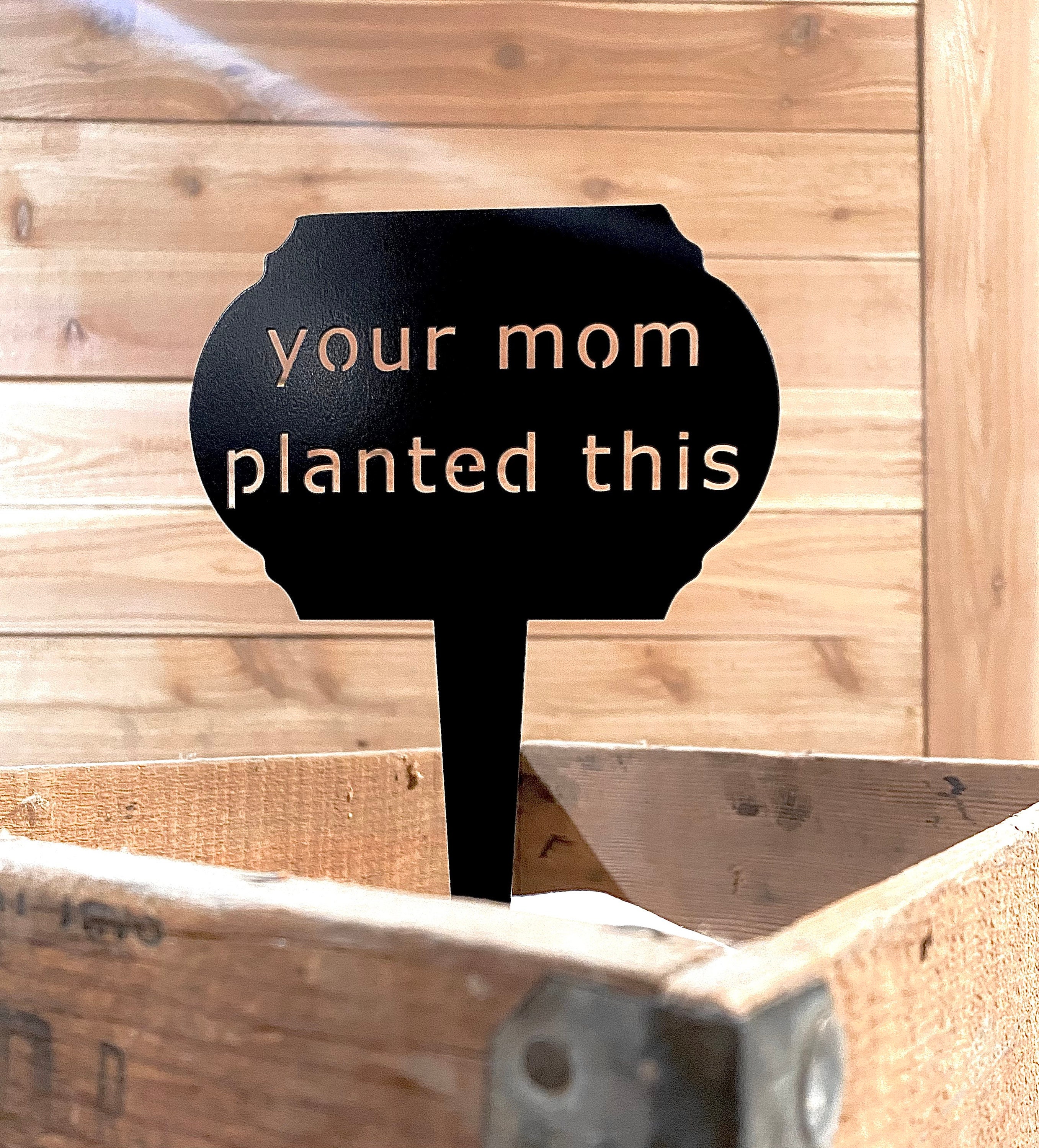 Garden Markers, Dad Jokes, Funny Plant Markers, for the Gardner With a ...