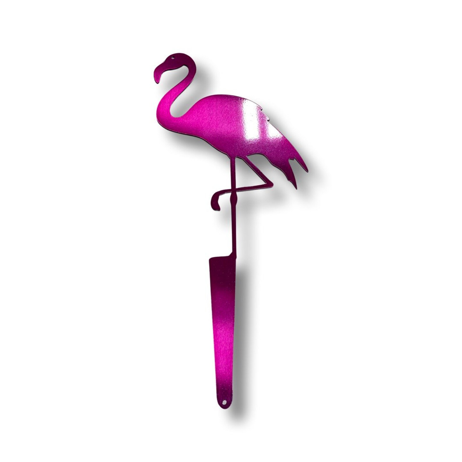 Pink Flamingo Metal Yard Stake Flamingo Garden Decor Rustic - Etsy