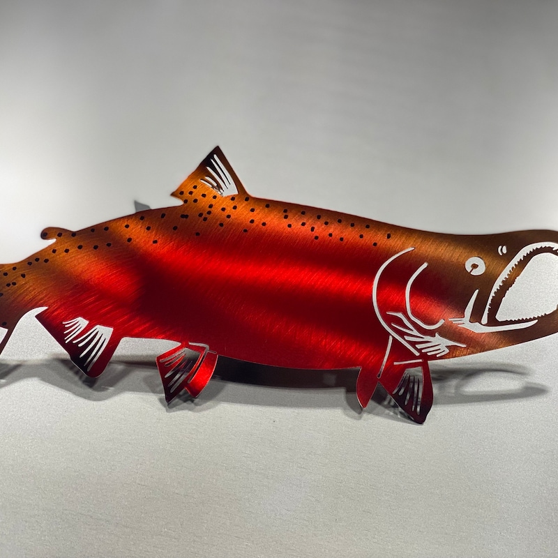 Metal Fish Wall Art - Etsy
