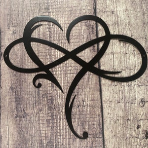Infinity Heart Valentine’s Day Gift, Anniversary Gift, Sweetheart Gift ...