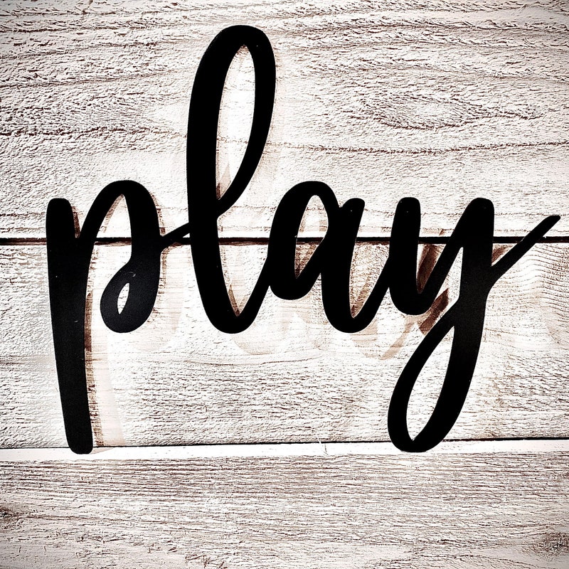 Metal Word Signs - Etsy