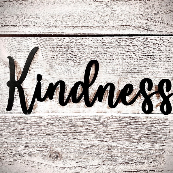Kindness Sign - Etsy