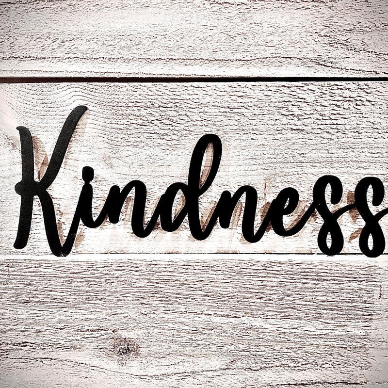 Kindness Sign - Etsy