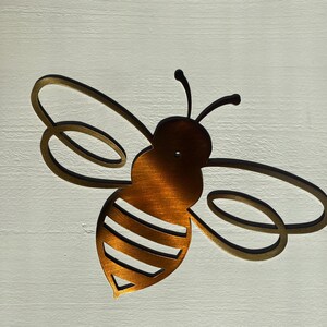 Honey Bee Metal Wall Art, Bee Farmer Gifts, Florist Gift, Farmhouse ...