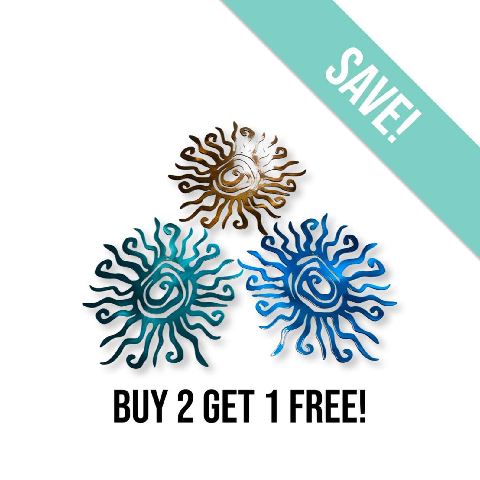 Retro Metal Sun Sun Metal Art Sun Metal Decor Rustic Metal | Etsy