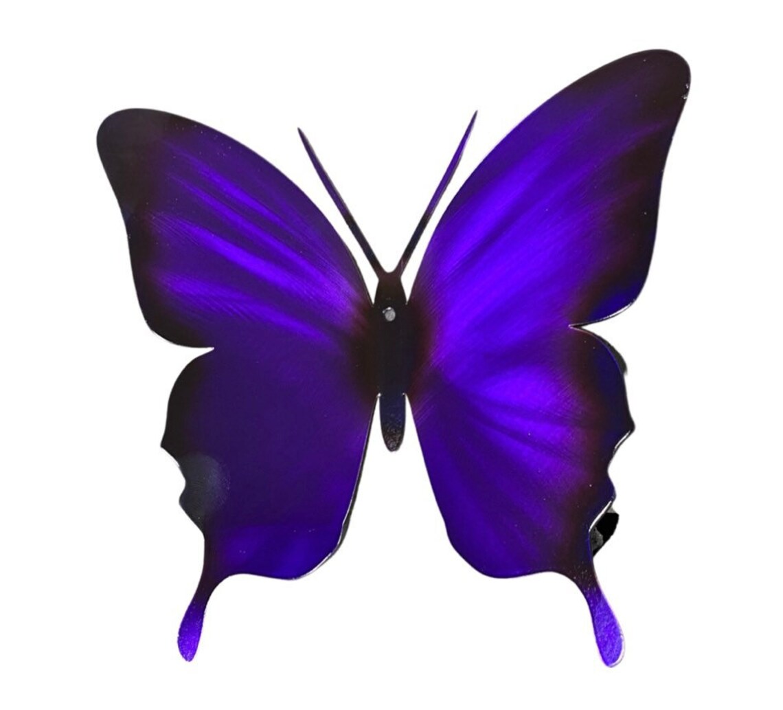 Metal Butterfly Set Monarch Butterfly Metal Wall Hanging - Etsy