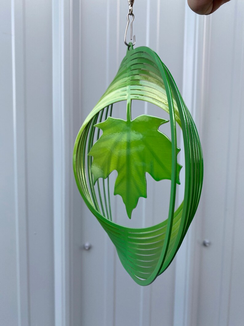 Maple Leaf Wind Spinner, Maple Leaf Art, North East Gifts, Fall Decor ...
