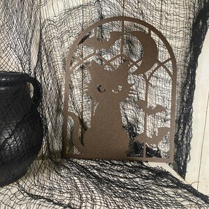 Halloween Arch Panels, Halloween Decoration, Halloween Black Cat ...