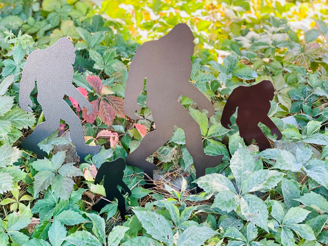 Bigfoot Metal Yard Stake Sasquatch Decor Garden Decor Metal - Etsy