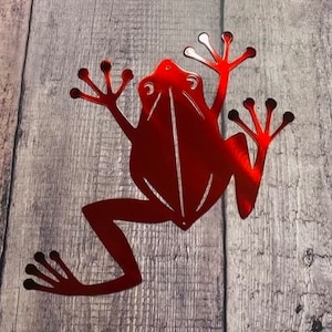 Frog Metal Wall Hanging, Frog Metal Art, Rainforest Decor, Desert ...