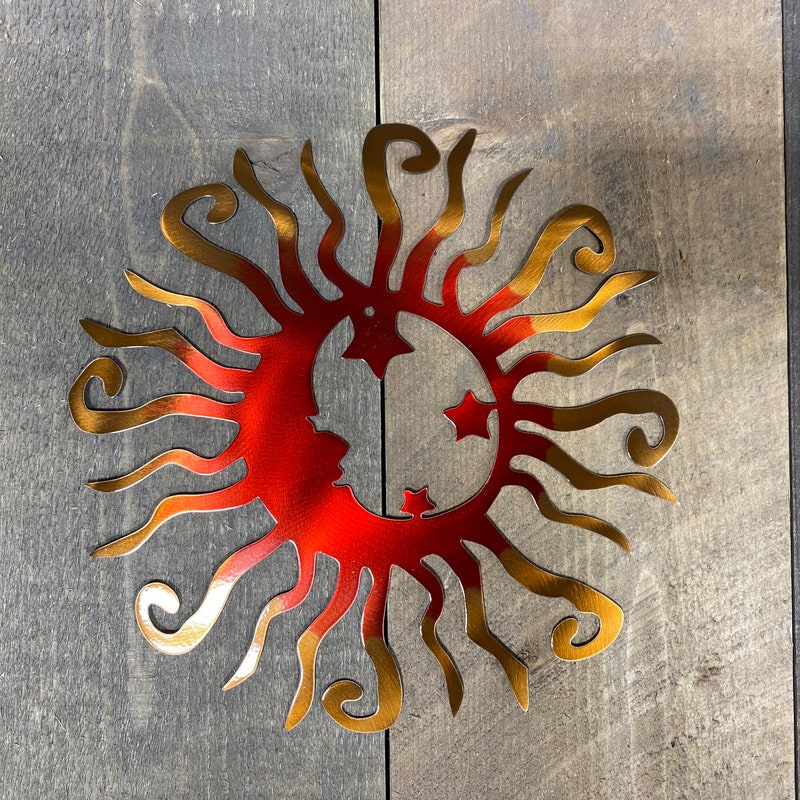 Metal Sun Decor - Etsy