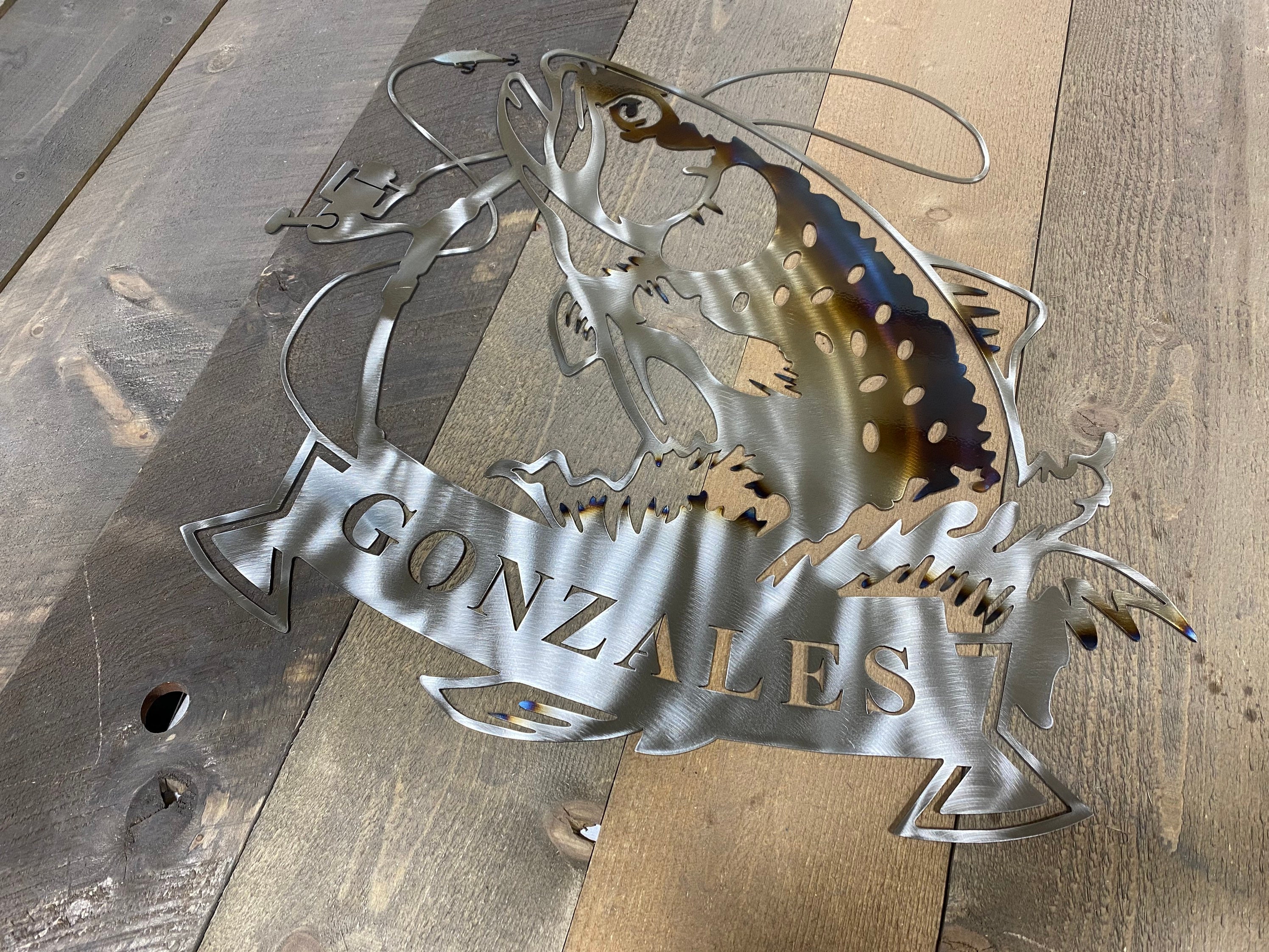 Fishing Welcome Sign Fly Fishing Gifts Customizable Welcome - Etsy UK