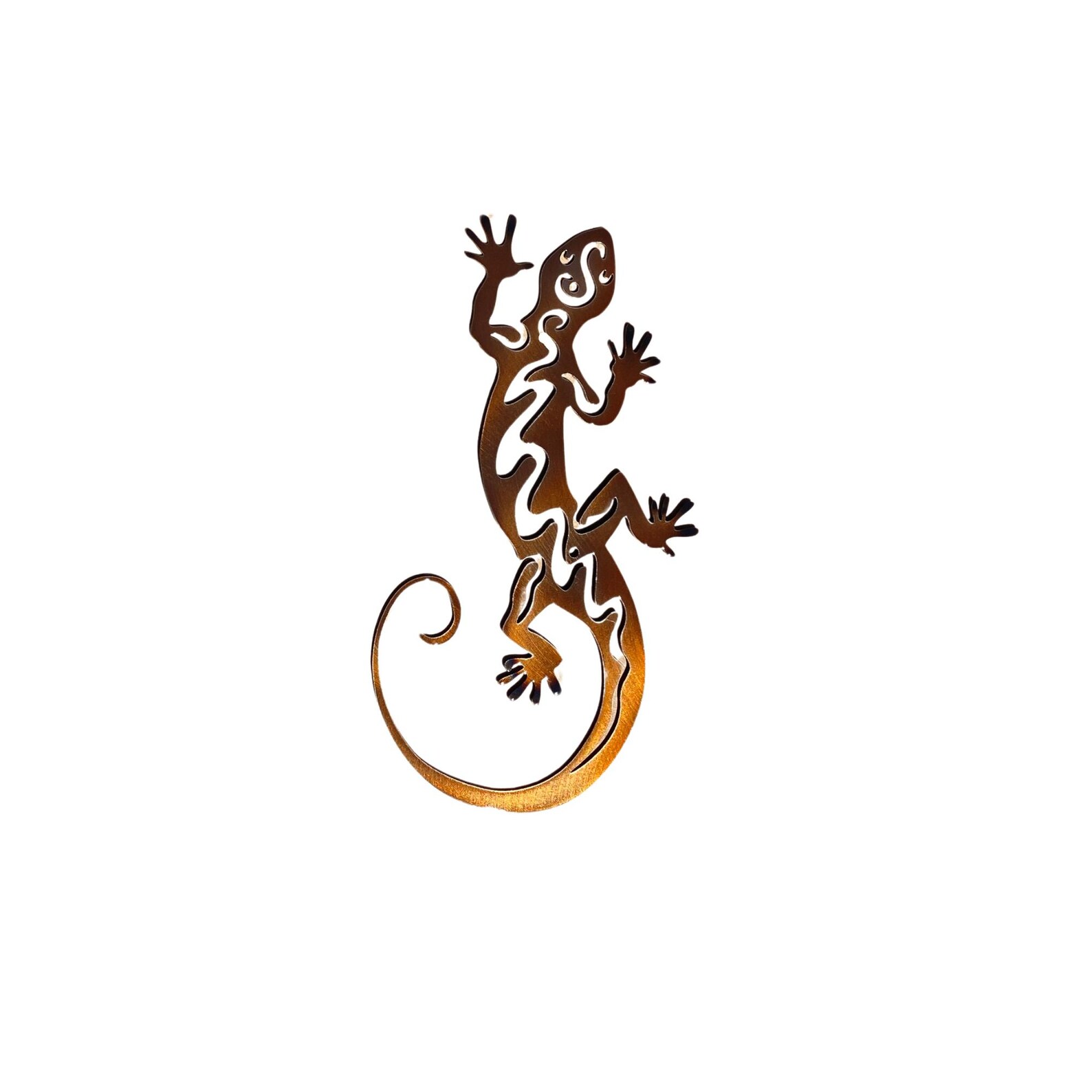 Lizard Metal Wall Hanging, Lizard Metal Art, Rainforest Decor, Desert ...