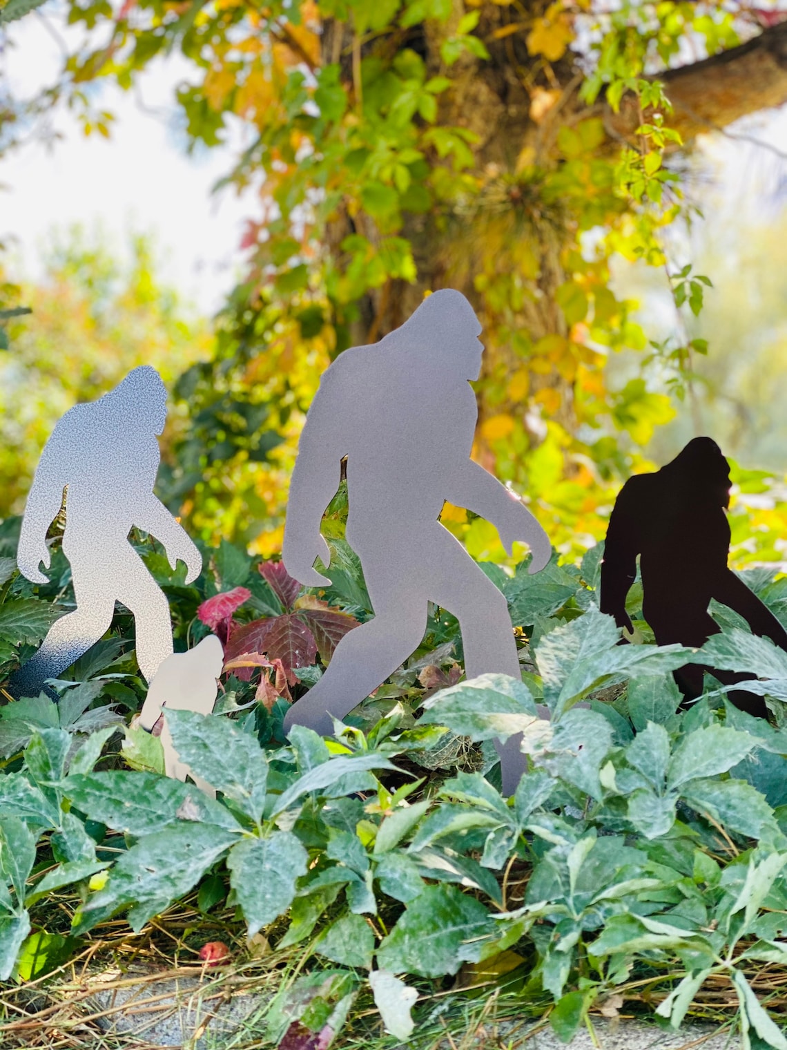 Bigfoot Metal Yard Stake Sasquatch Decor Garden Decor Metal - Etsy