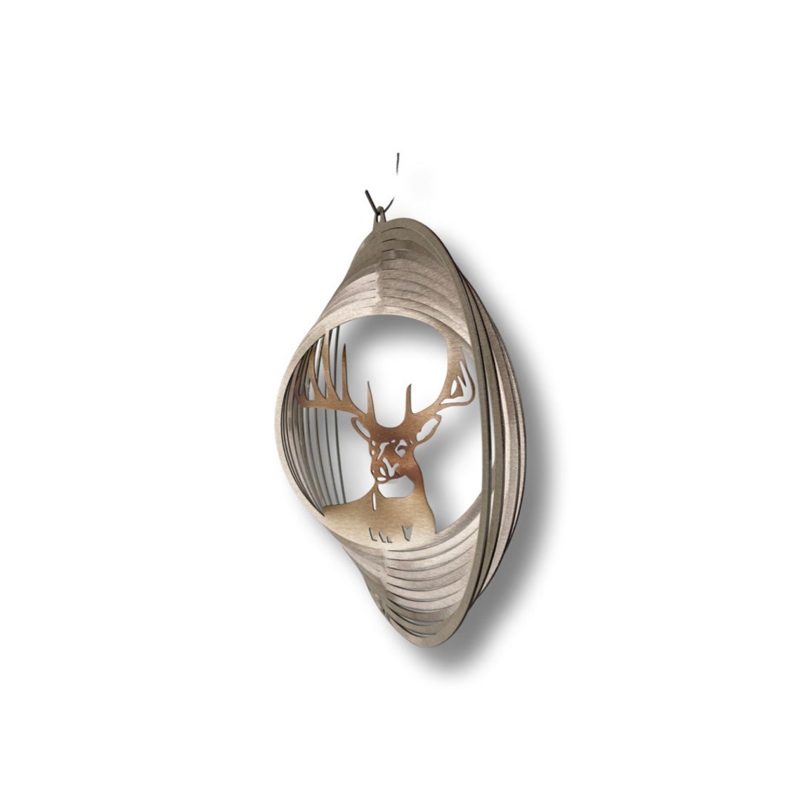 White Tail Deer Wind Spinner Garden Decor Wildlife - Etsy
