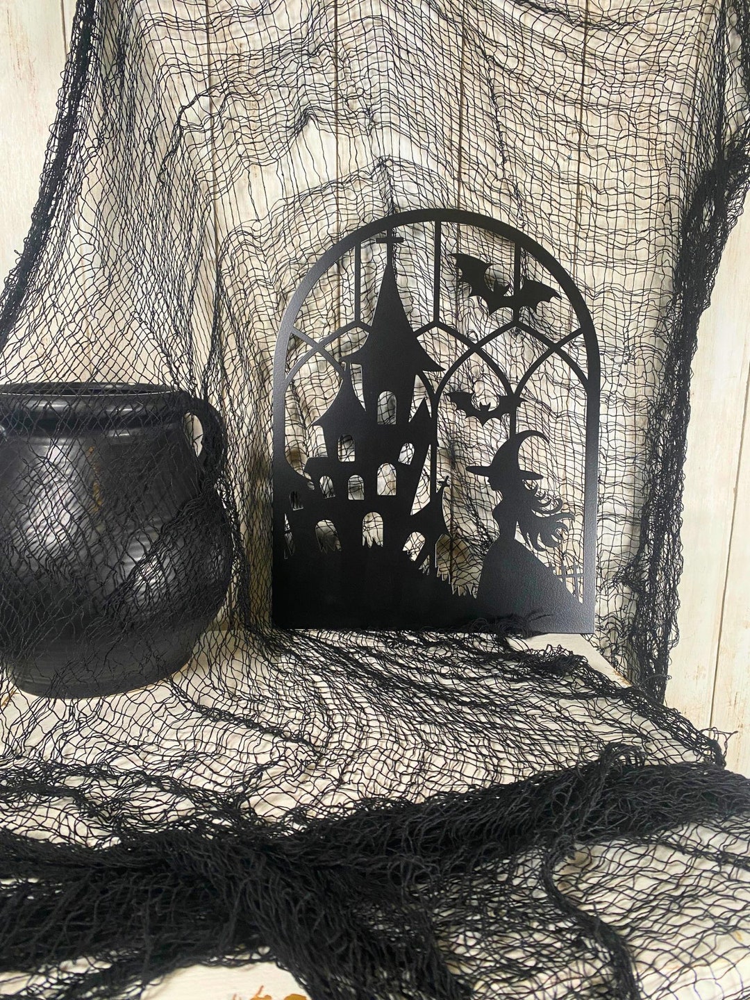 Halloween Arch Panels, Halloween Decoration, Halloween Black Cat ...