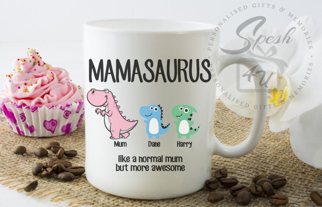 Mamasaurus Mug, Mother's Day Mug, Nanasaurus Mug - Etsy Australia