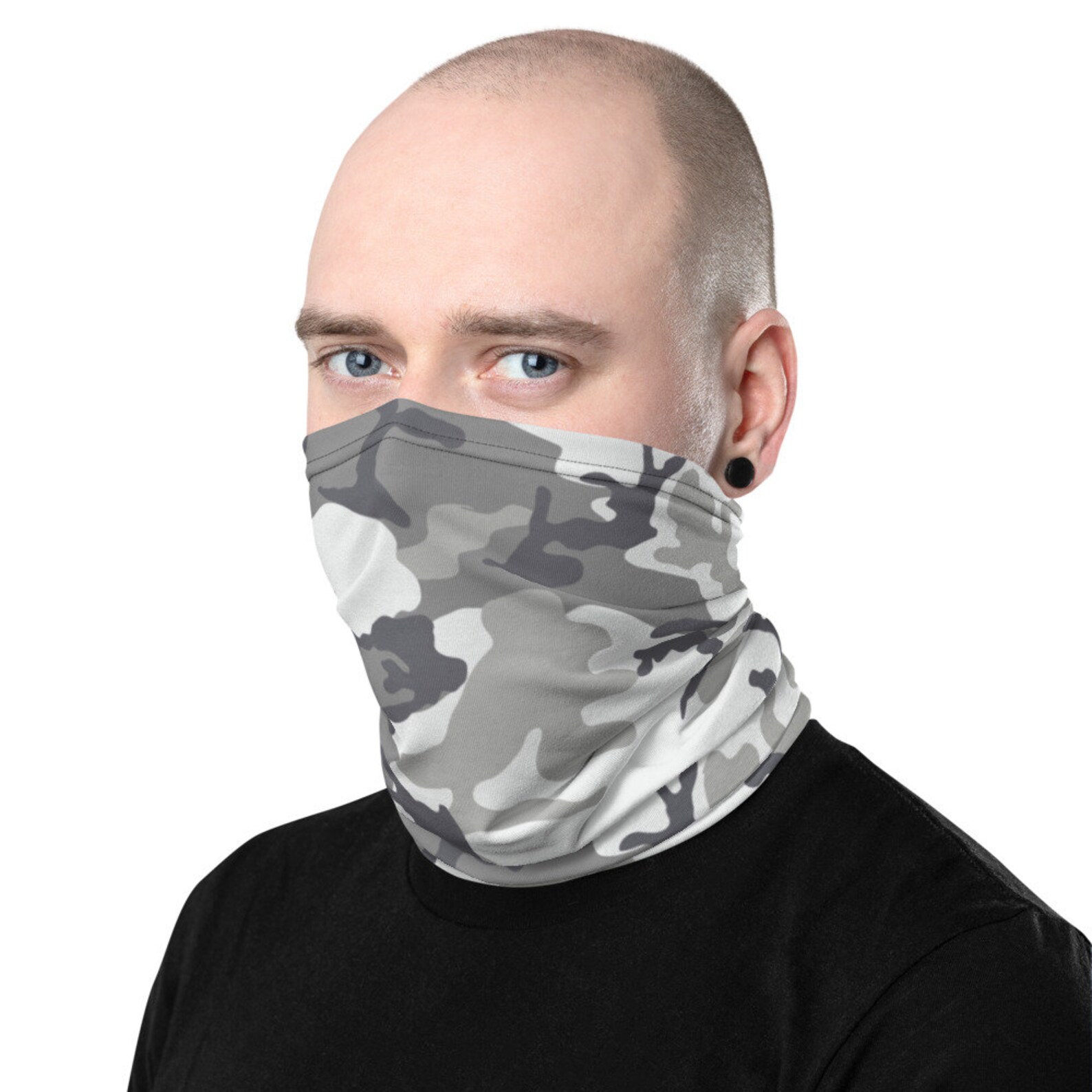 Urban Camo Neck Gaiter Urban Camouflage Gaiter Grey Camo Face - Etsy
