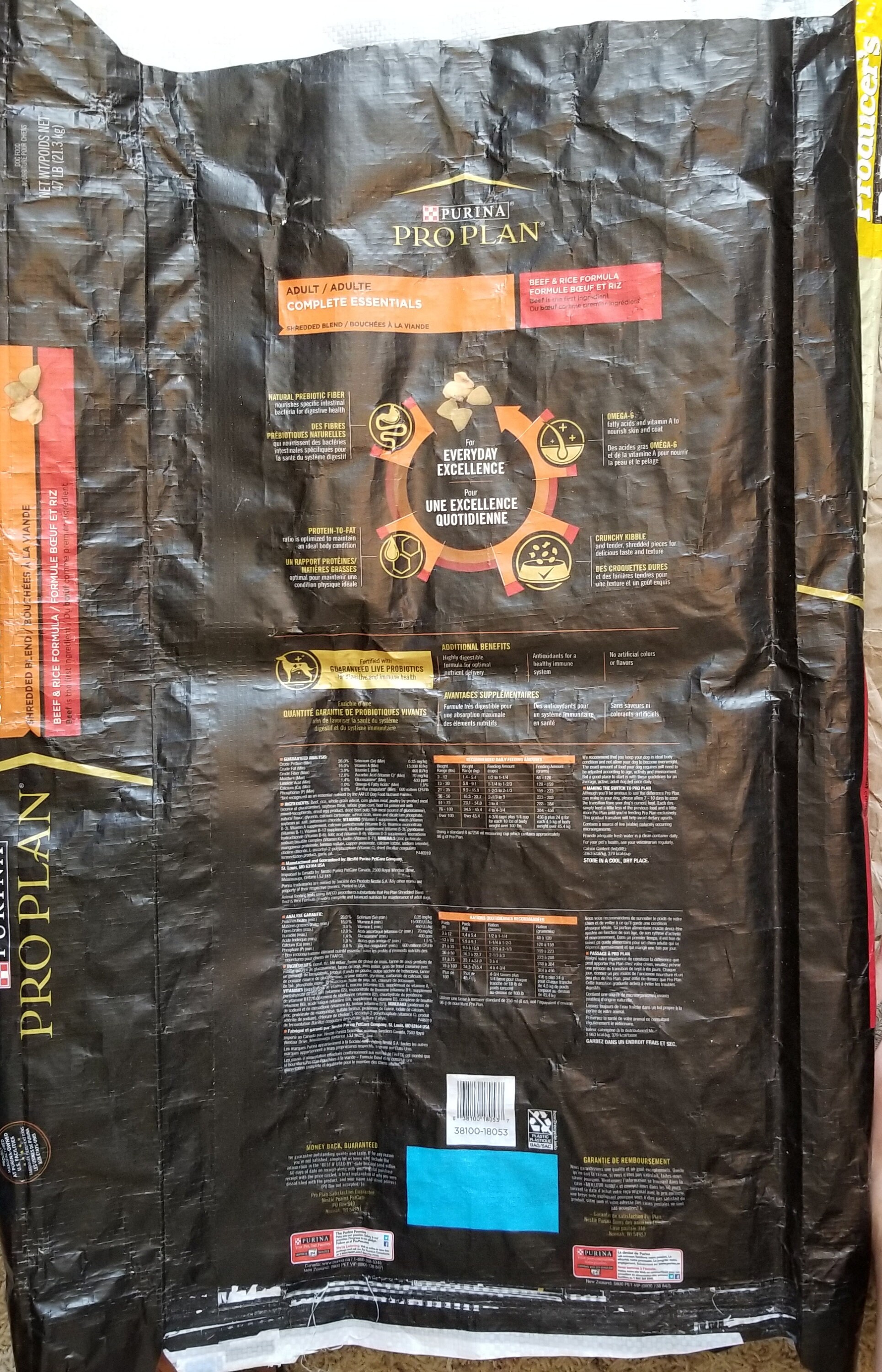 47-50lb Feed Bags, Empty Poultry Feed Bags for Crafting, Variety ...