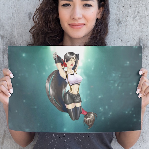 Tifa Lockhart Fanart - Etsy