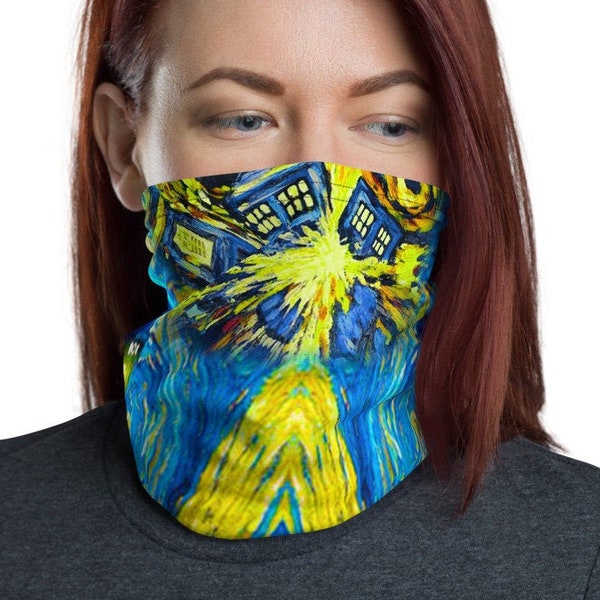 Doctor Who Face Mask - Etsy