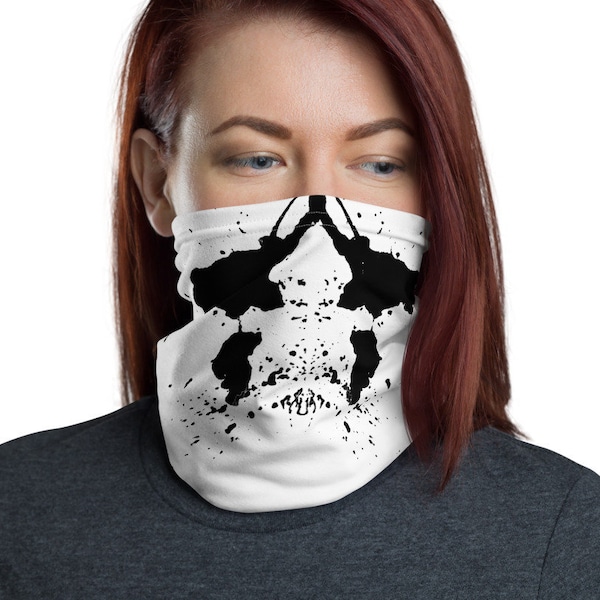 Rorschach Face Mask - Etsy