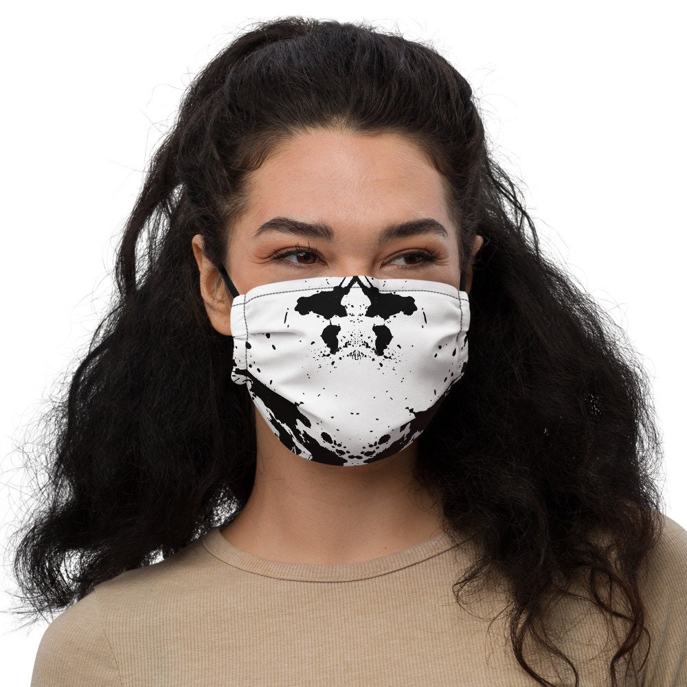Rorschach Face Mask, Rorschach Face Covering, Rorschach Bandana ...