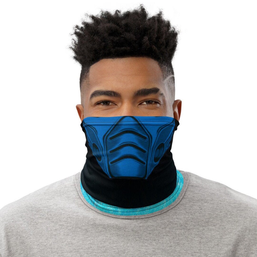 Sub-zero Inspired All-over Print Neck Gaiter Face Mask - Etsy