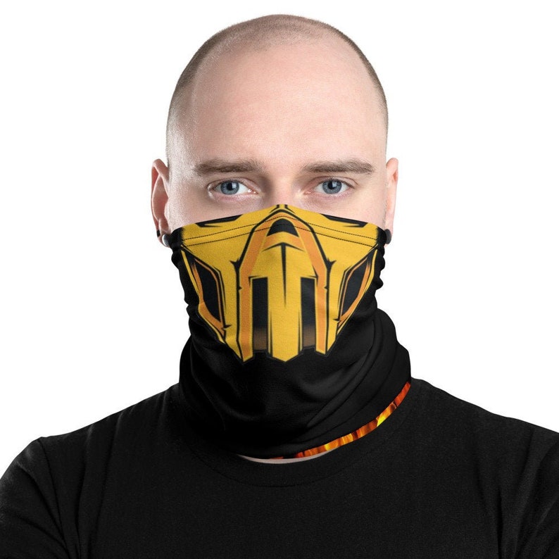 Scorpion Inspired All-over Print Neck Gaiter L Face Mask L - Etsy