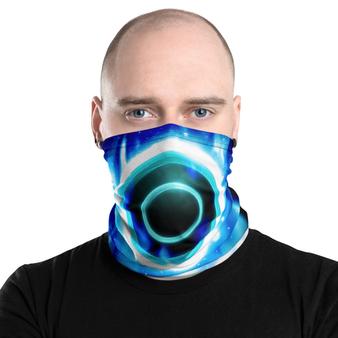Tron Inspired All-over Print Neck Gaiter L Face Mask L Face Covering L ...