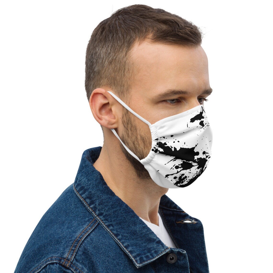 Rorschach Face Mask Rorschach Face Covering Rorschach - Etsy