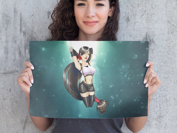 Tifa Lockhart Posters FF7 Poster FF7 Artwork Final Fantasy - Etsy